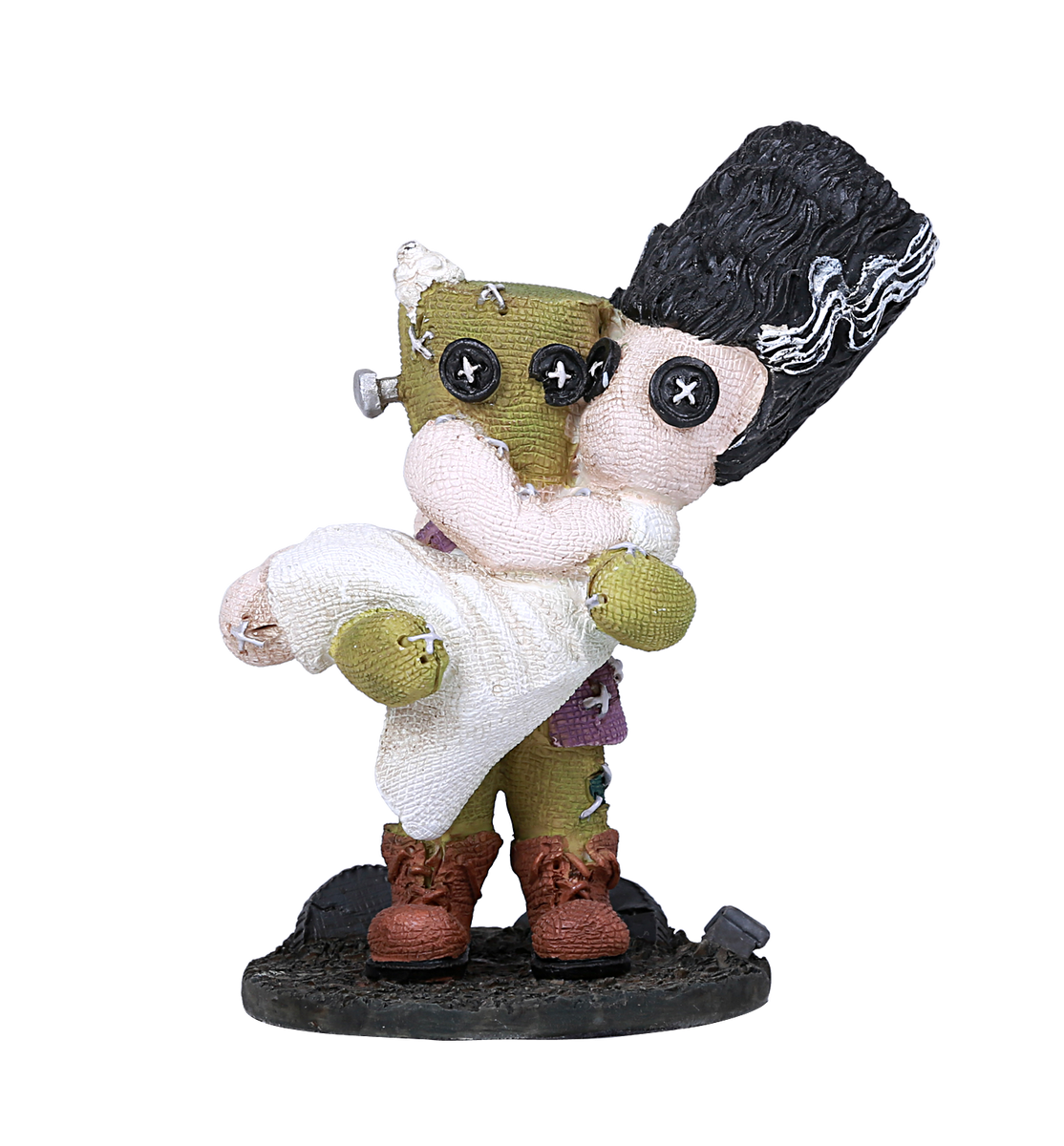 Pinhead Monsters Couple Frankenstein Bride Monster Doll Figurine Statu ...