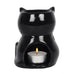 Black Cat Ceramic Oil Burner Diffuser Home Decor – BOTEGA EXCLUSIVE