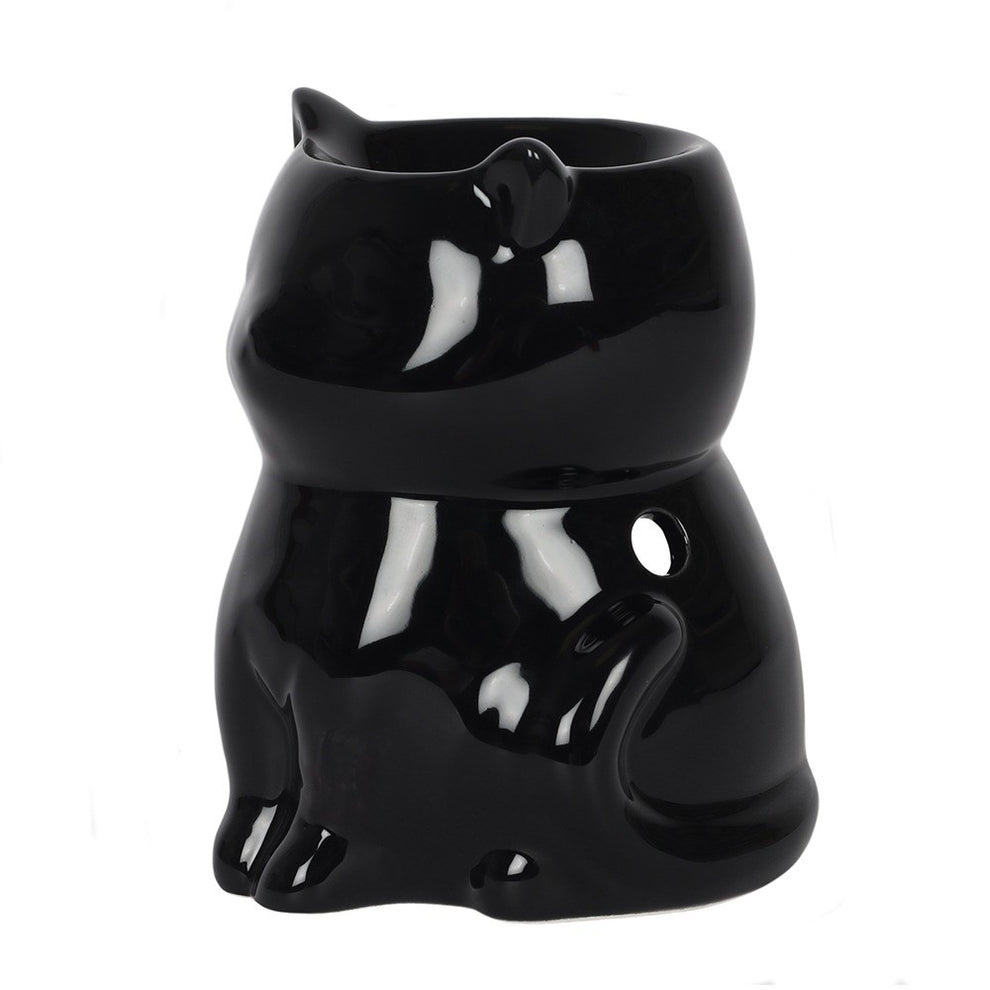 Black Cat Ceramic Oil Burner Diffuser Home Decor – BOTEGA EXCLUSIVE