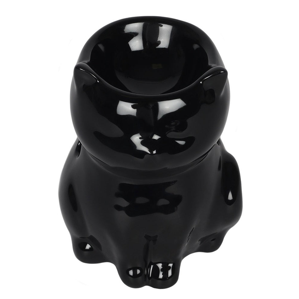 Black Cat Ceramic Oil Burner Diffuser Home Decor – BOTEGA EXCLUSIVE