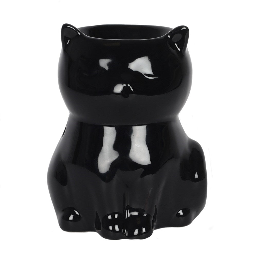 Black Cat Ceramic Oil Burner Diffuser Home Decor – BOTEGA EXCLUSIVE